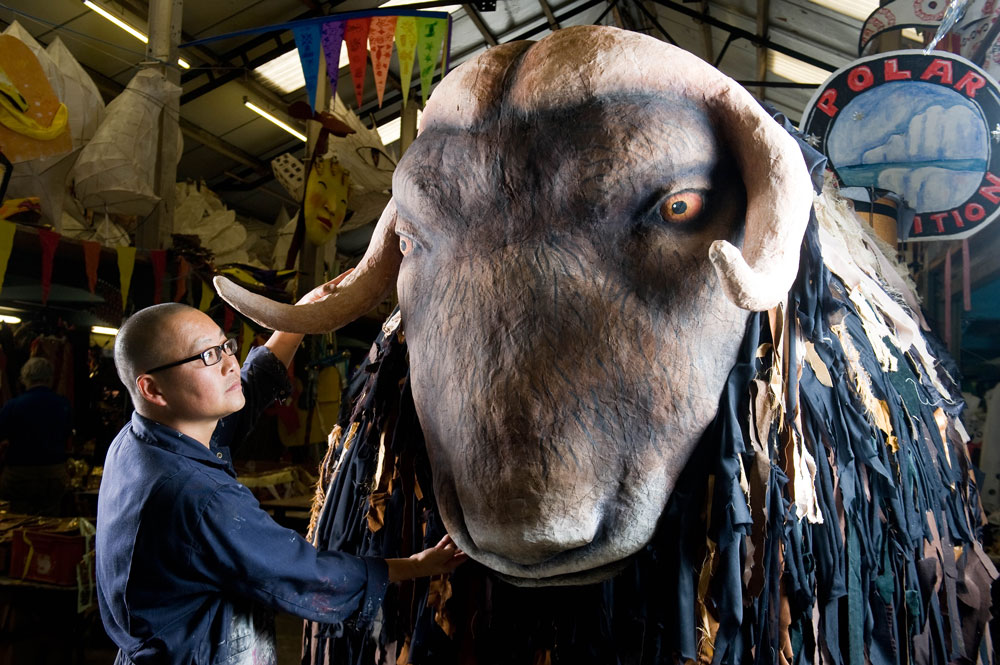 Puppet making residential with Andrew Kim - Global Grooves